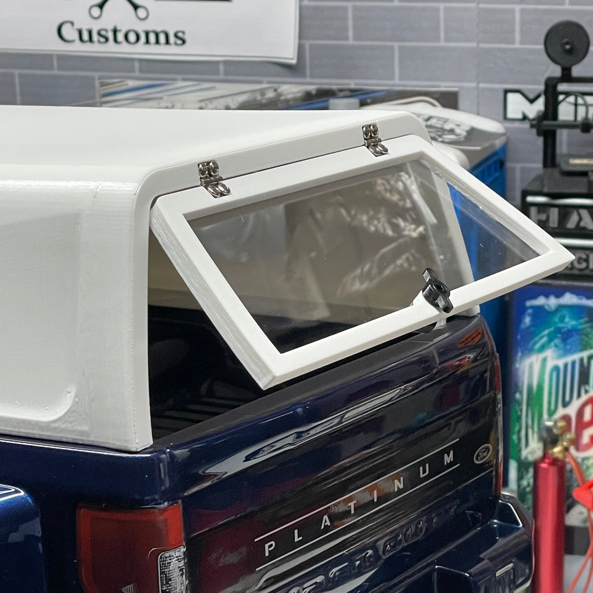 1/10 Scale Camper Topper for the CEN Racing F450 – Crawlers N Customs