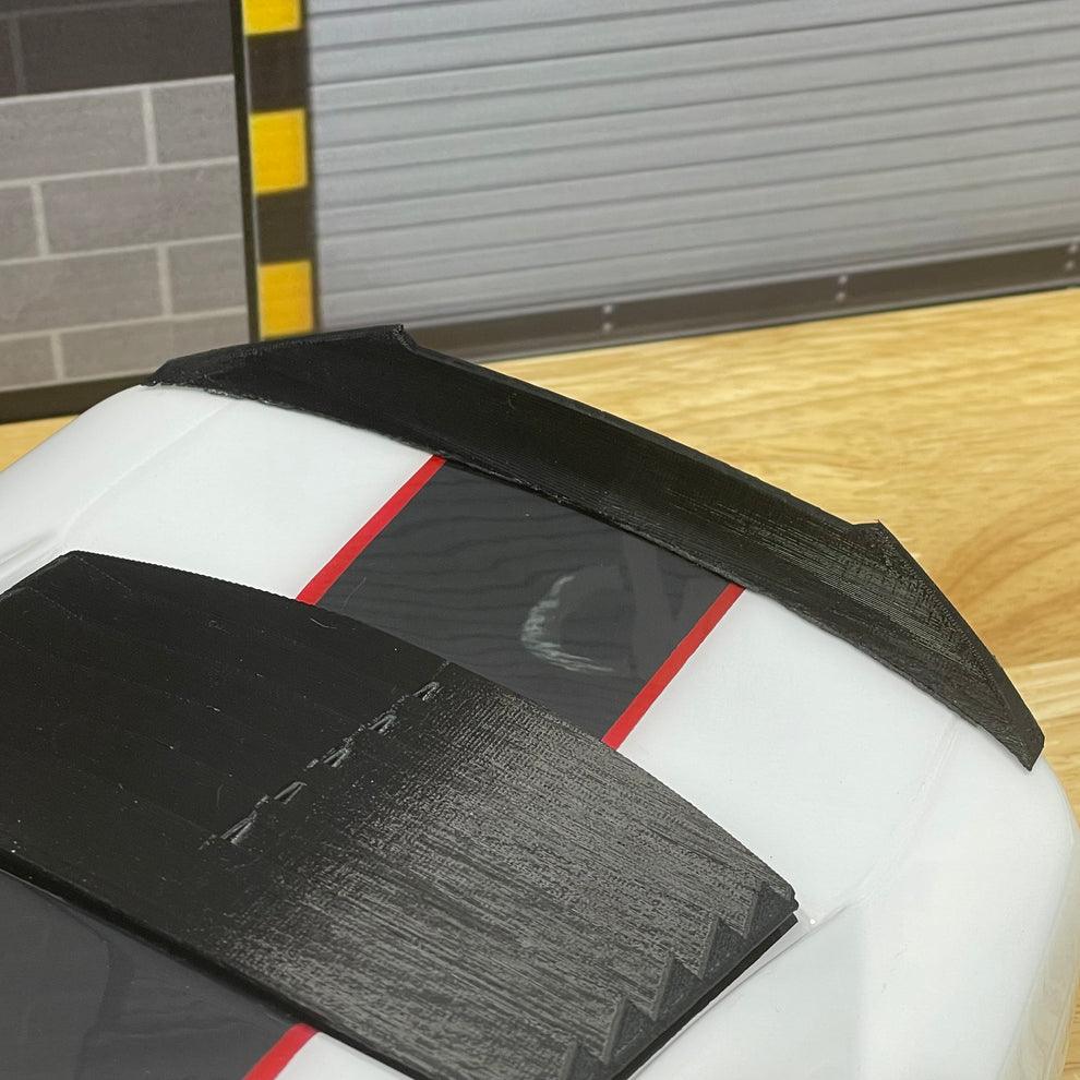 1/10 Scale Rear Wing / Spoiler for the APlastic 2022 Dodge Charger RC ...