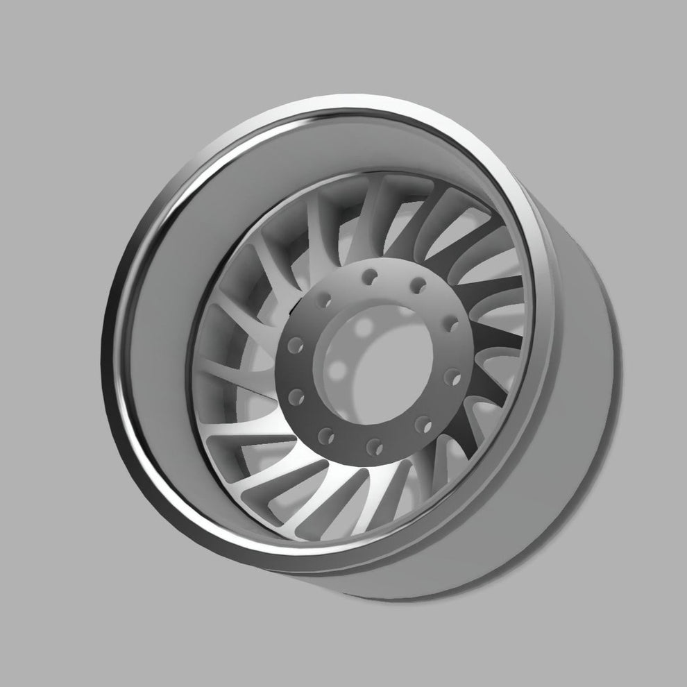 "Brodoz" Super Single Front and Dually Rear Directional Aluminum Bille ...